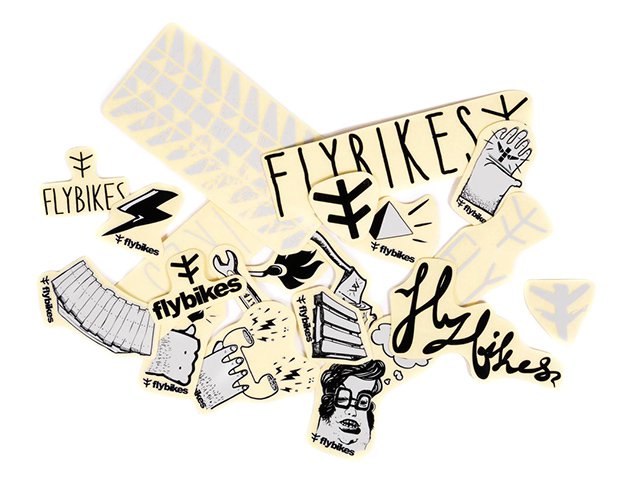 Flybikes "Logo" Stickerset | kunstform BMX Shop & Mailorder Deutschland