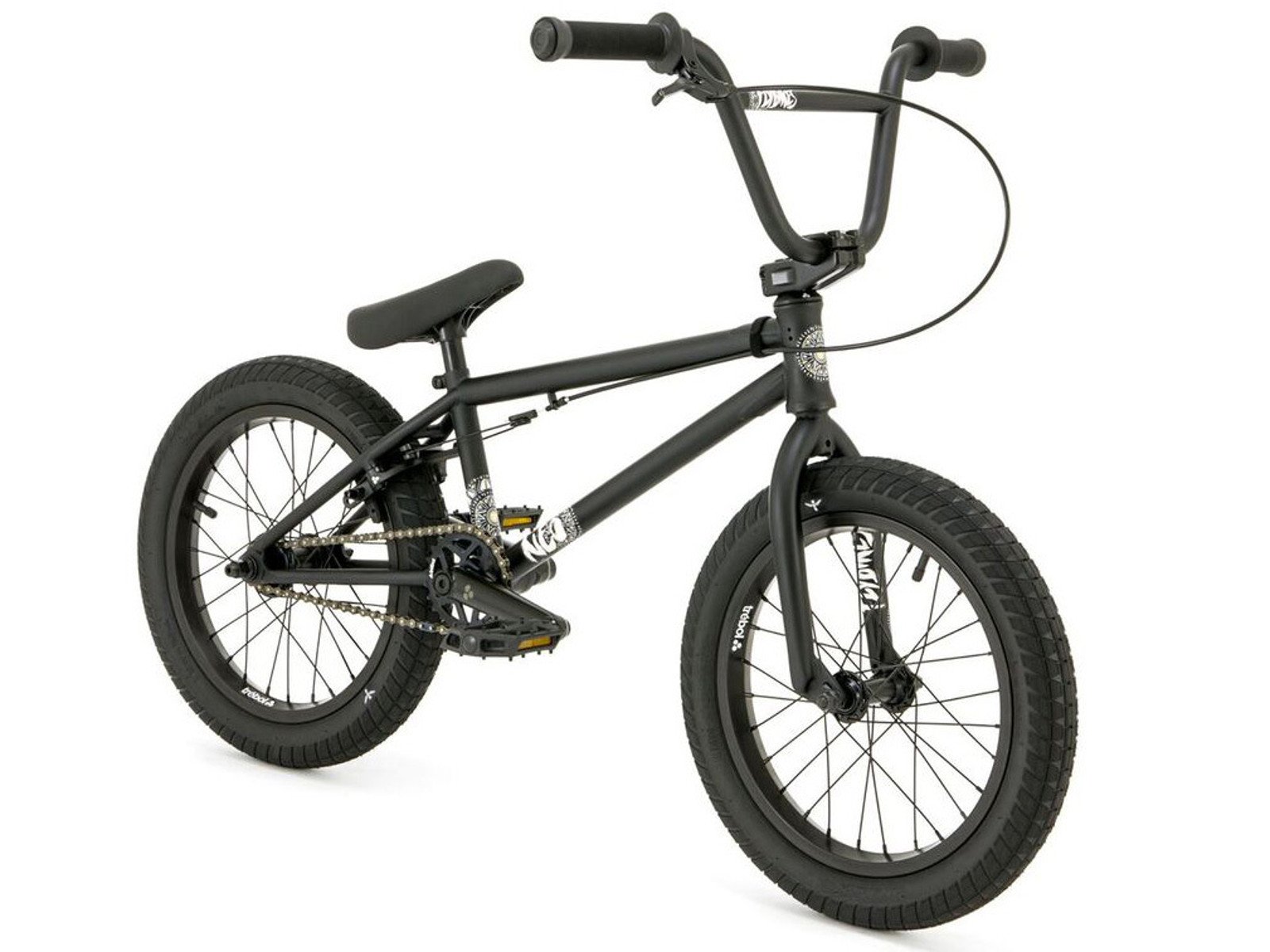 Flybikes "Neo 16" 2019 BMX Rad - 16 Zoll | Flat Black | kunstform BMX ...