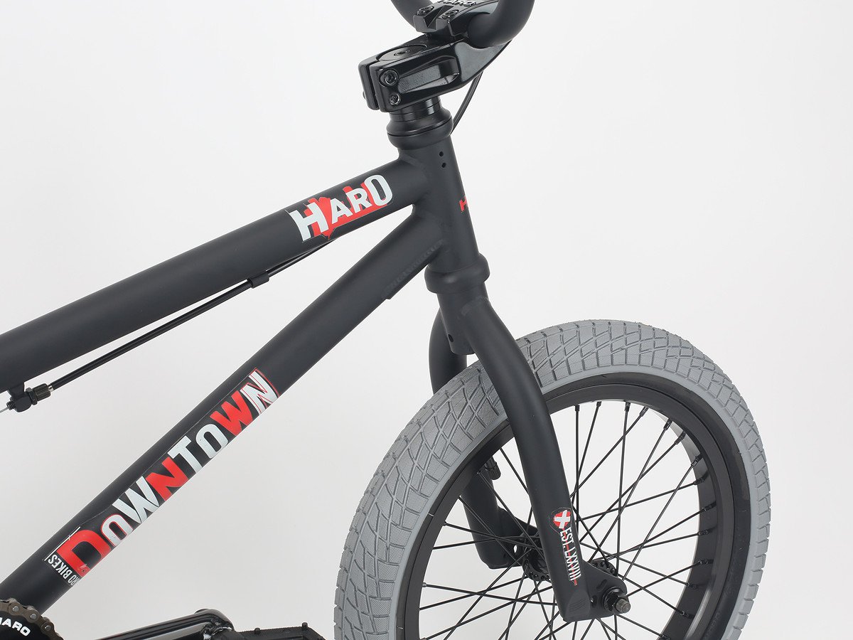Haro Bikes "Downtown 16" 2018 BMX Rad - 16 Zoll | Matte Black | kunstform BMX Shop & Mailorder ...