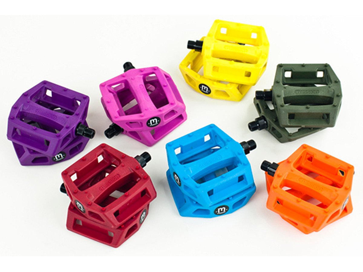 Mission BMX "Impulse Plastic" Pedals | kunstform BMX Shop & Mailorder ...