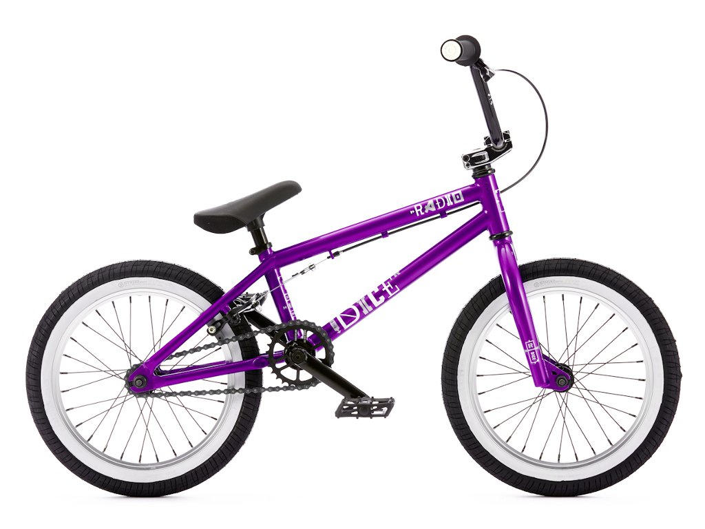 Bmx Bike Purple Rims