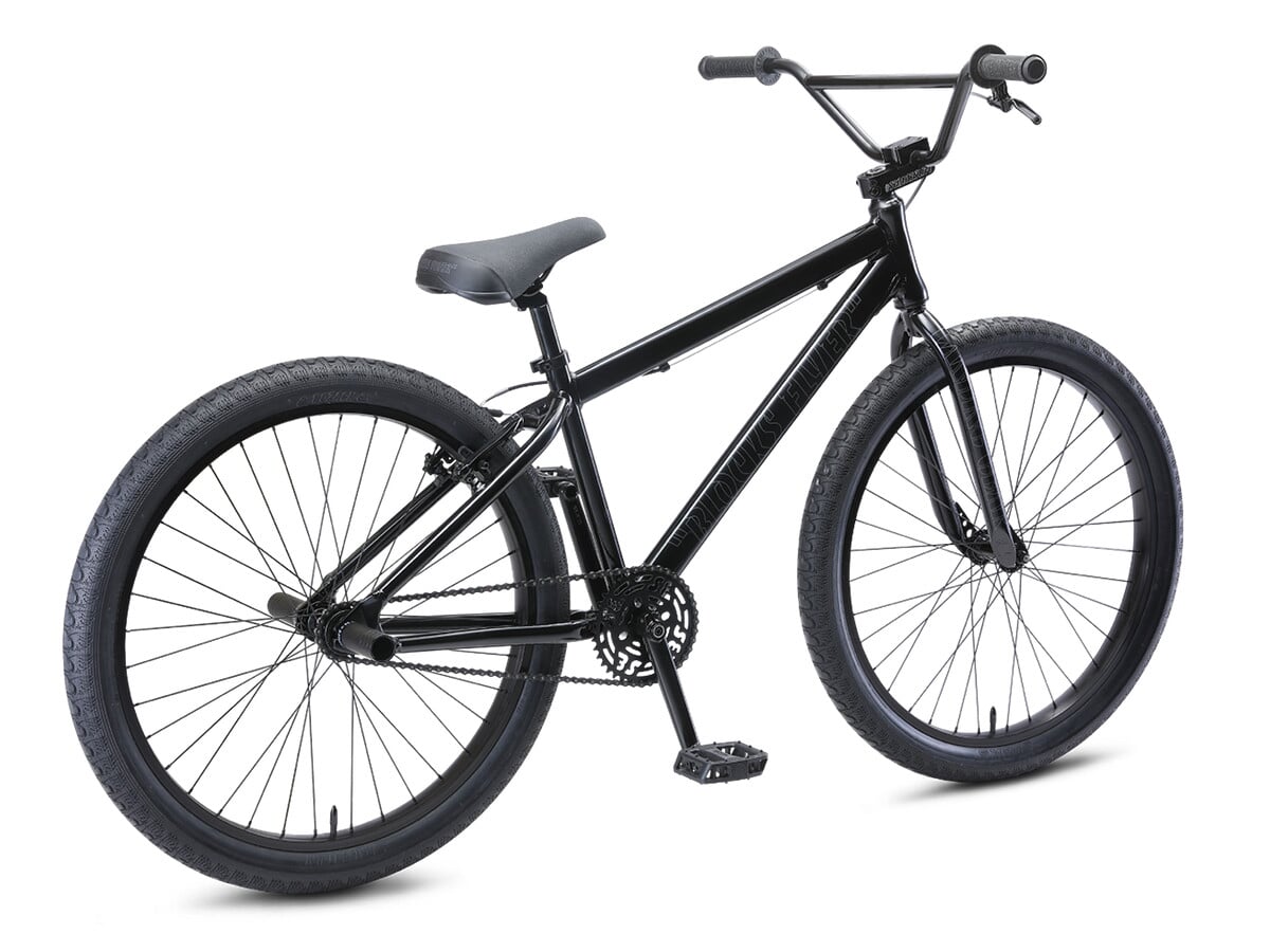 SE Bikes "Blocks Flyer 26" 2021 BMX Cruiser Bike - 26 Inch | Stealth ...
