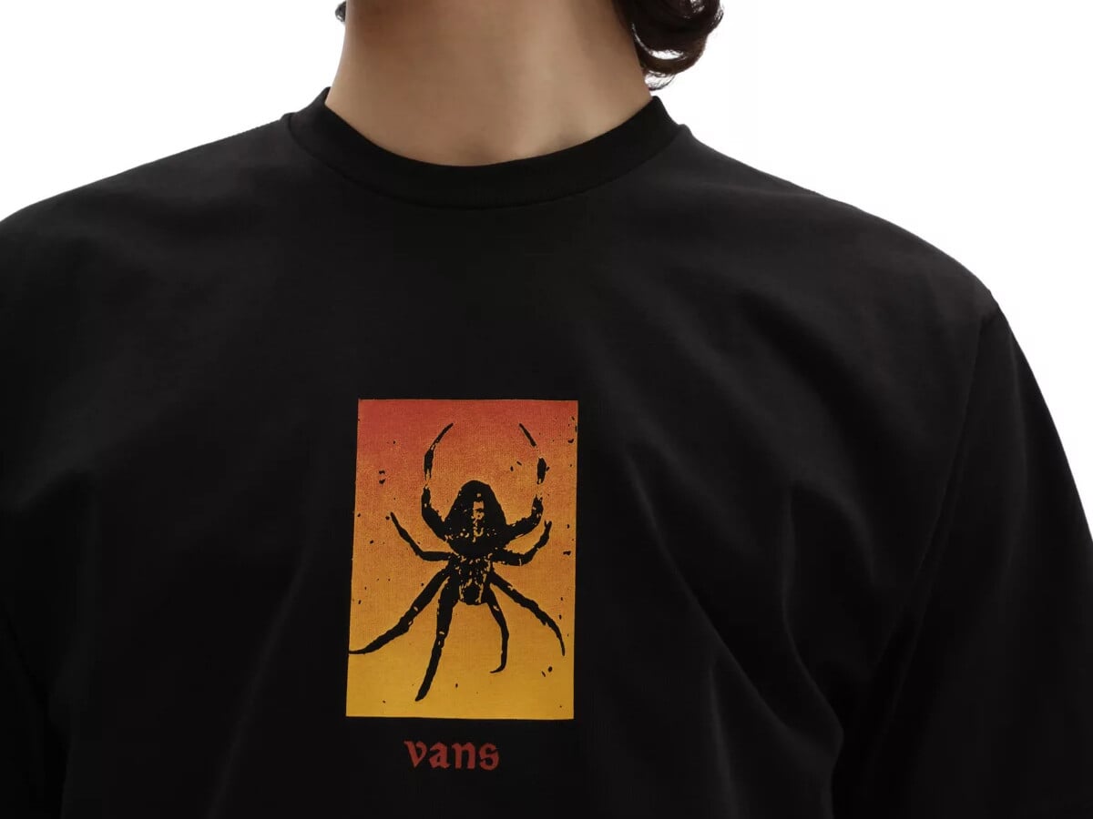 Vans "Spun Out" T-Shirt - Black | kunstform BMX Shop & Mailorder ...