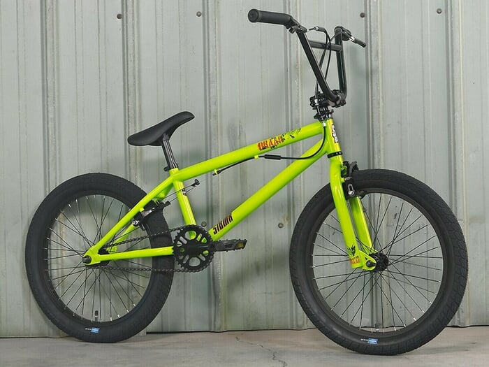 SIBMX "Draak FS-1" BMX Bike - Safety Green | kunstform BMX Shop & Mailorder - worldwide shipping