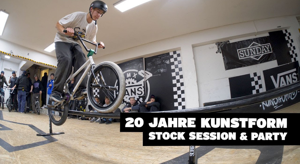 20 Jahre kunstform Stock Session & Party | kunstform BMX Shop & Mailorder Deutschland