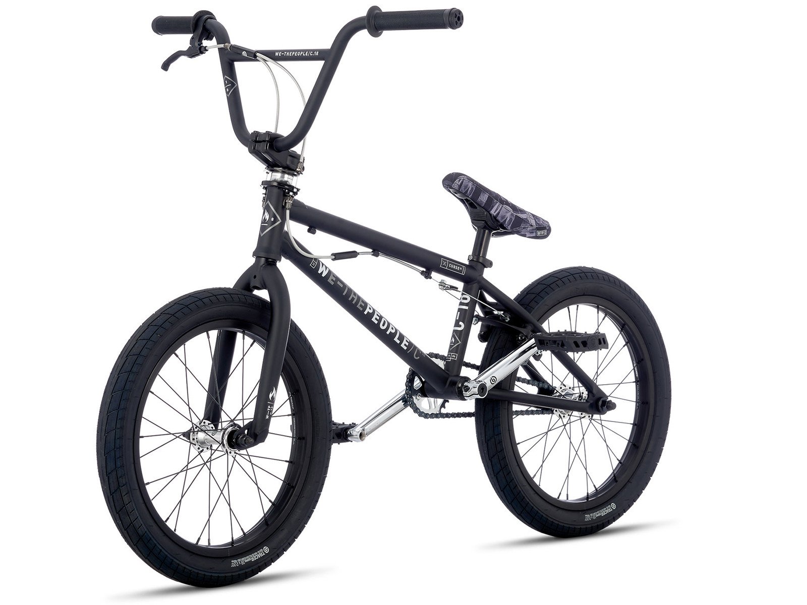wethepeople "Curse FS 18" 2017 BMX Bike - 18 Inch | Matt Black ...